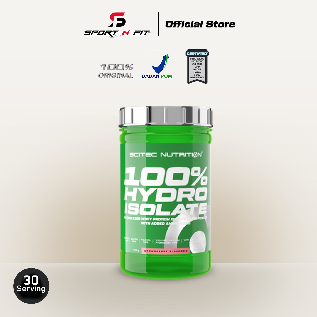 100% HYDRO ISOLATE 700gr Strawberry – Sport N FIT