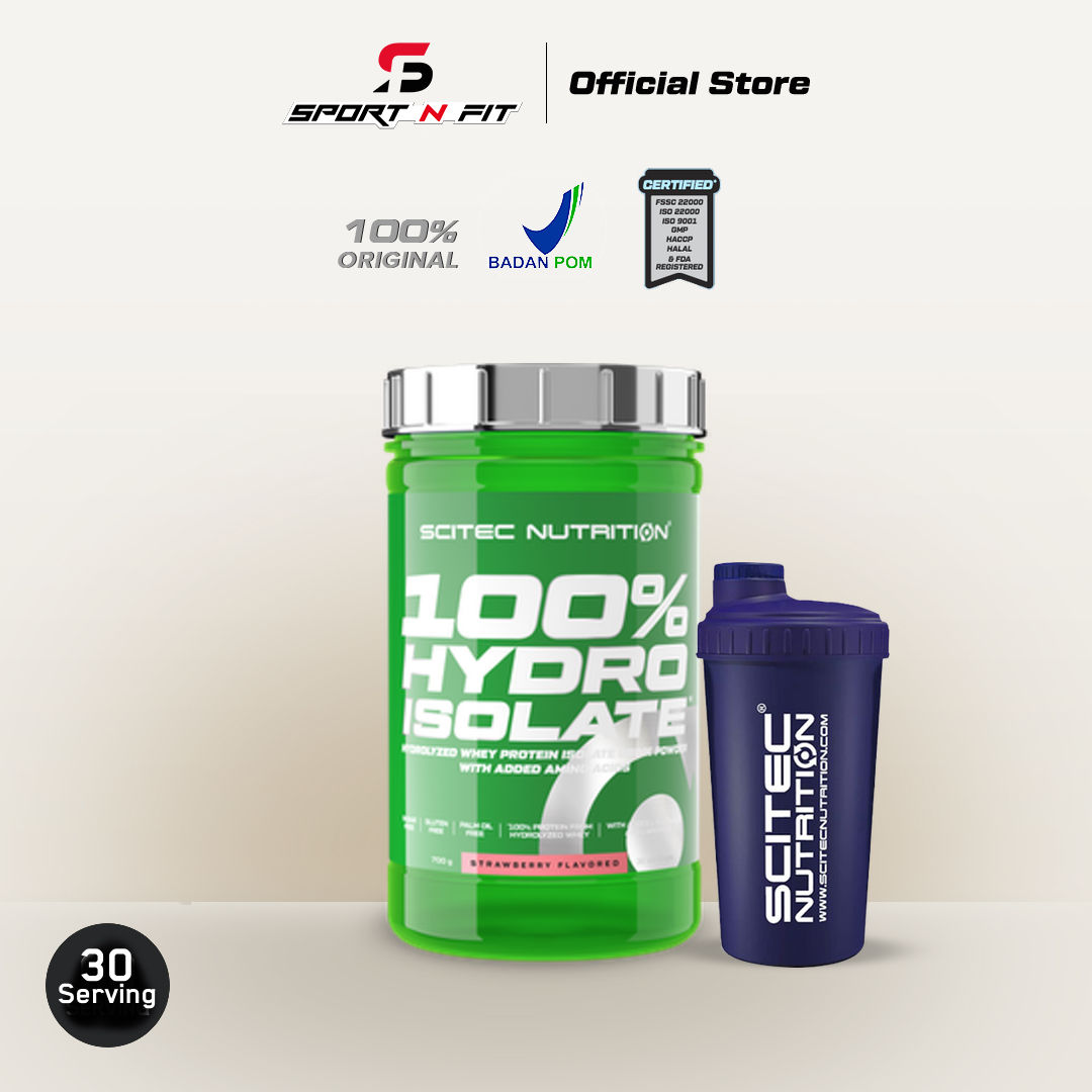 100% HYDRO ISOLATE 700gr Strawberry – Sport N FIT